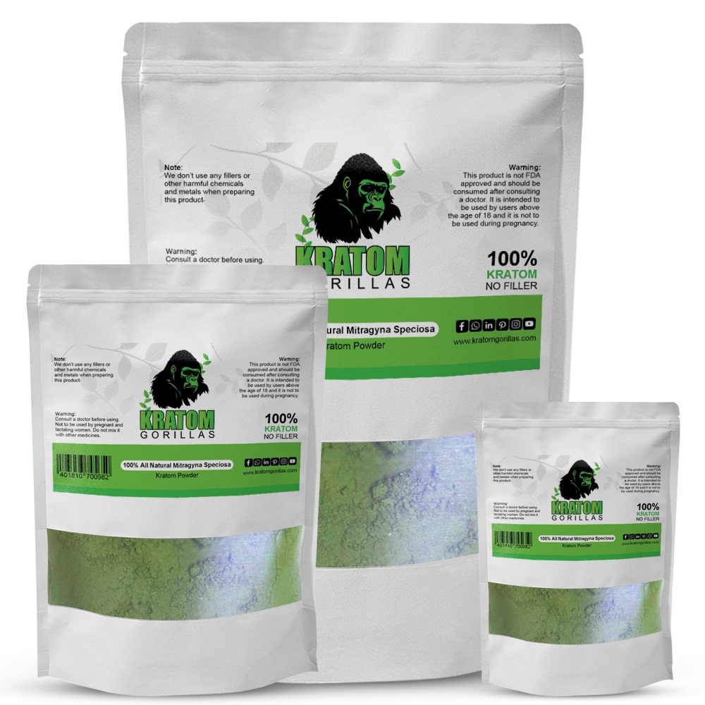 Kratom Split Quarter Kilogram 4 Bags 250g